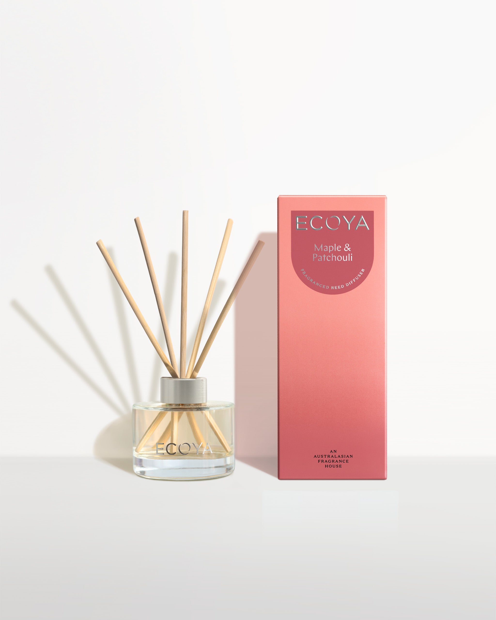 Buy Maple & Patchouli Mini Reed Diffuser by ECOYA NZ online - ECOYA NZ