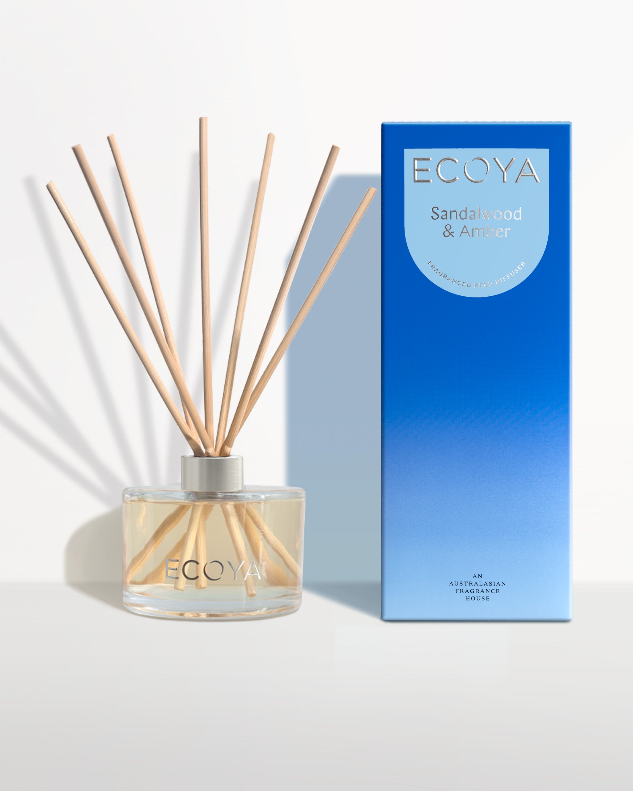 Buy Sandalwood & Amber Reed Diffuser by ECOYA NZ online - ECOYA NZ