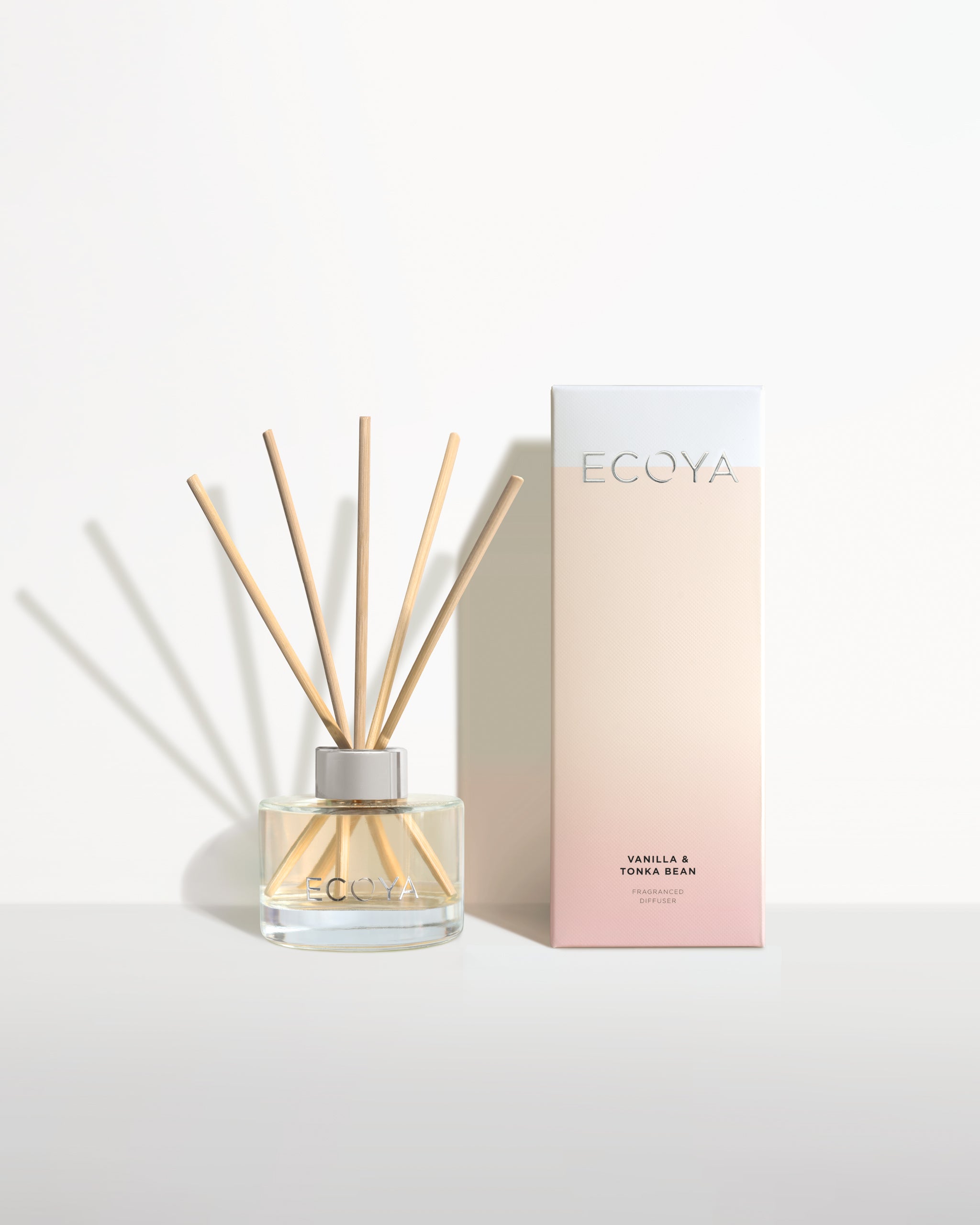 Buy Vanilla & Tonka Bean Mini Reed Diffuser by Ecoya online - ECOYA NZ